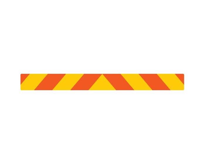 REAR MARKER BOARD, TYPE 1 SINGLE SELF ADHESIVE 3GMB0007 | TRUCKSPARES 365