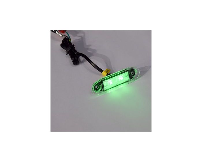 Green LED Marker c/w 500MM fly lead