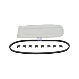 MERCEDES HEADLAMP GLASS, LEFT 8264210 | TRUCKSPARES 365
